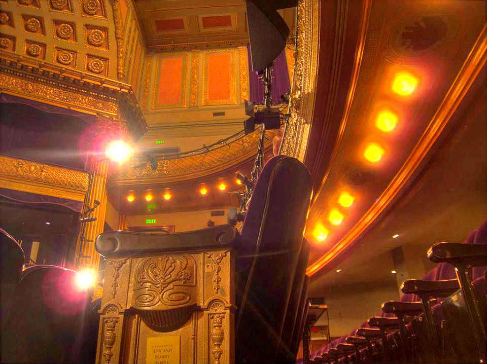 San Francisco Theatres: The Geary / Toni Rembe Theatre: interior