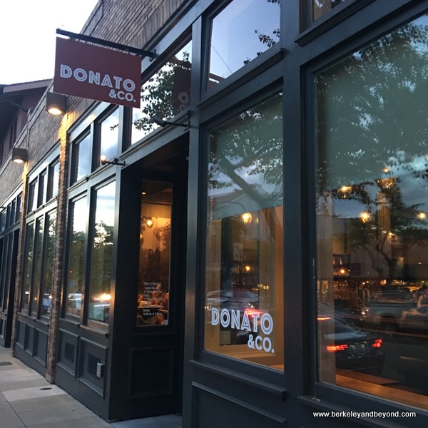 Weekend Adventures Update: Berkeley: Donato & Co.; restaurant review