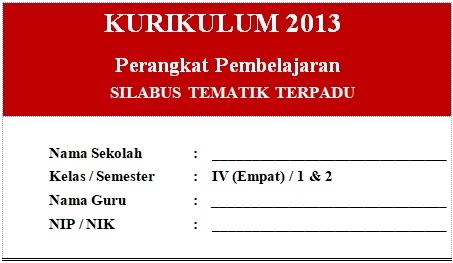 Silabus Kurikulum 2013 SD Revisi 2017 ~ Blog Pengawas Sekolah Purnawanto
