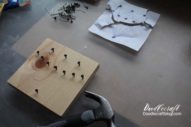 Easy String Art Tutorial Heart Diamond Templates!