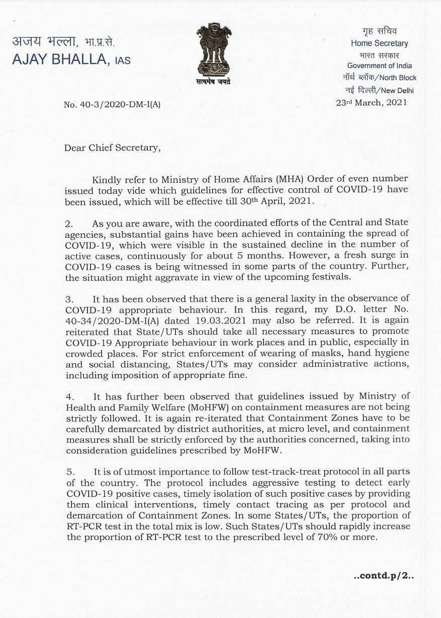 Government's new guideline: New rules announced by the Government of ...