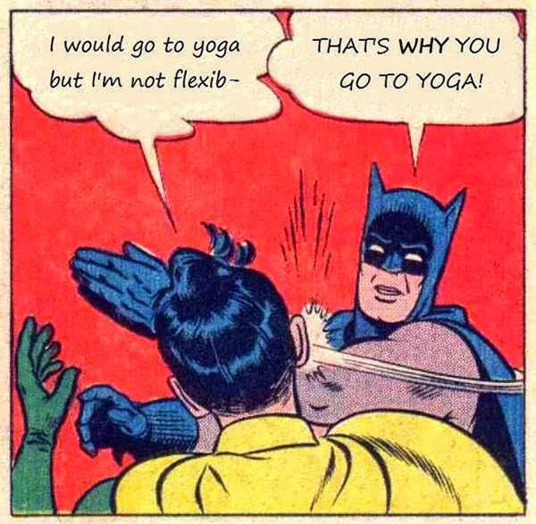 40+ Hilariously Funny Yoga Memes