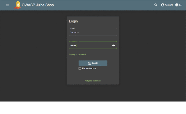 SQL Injection – “Let’s dump the database”