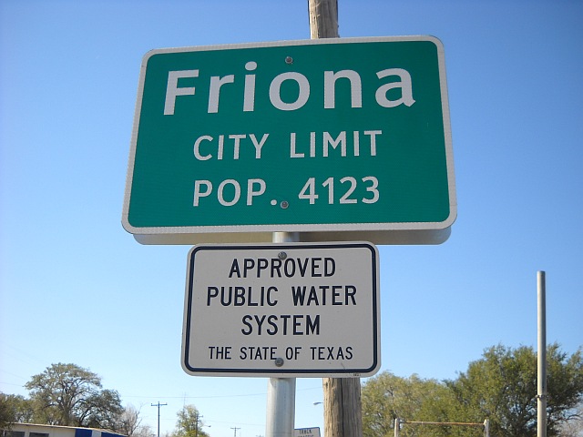 Postcards And Road Trips: Friona, Texas USA