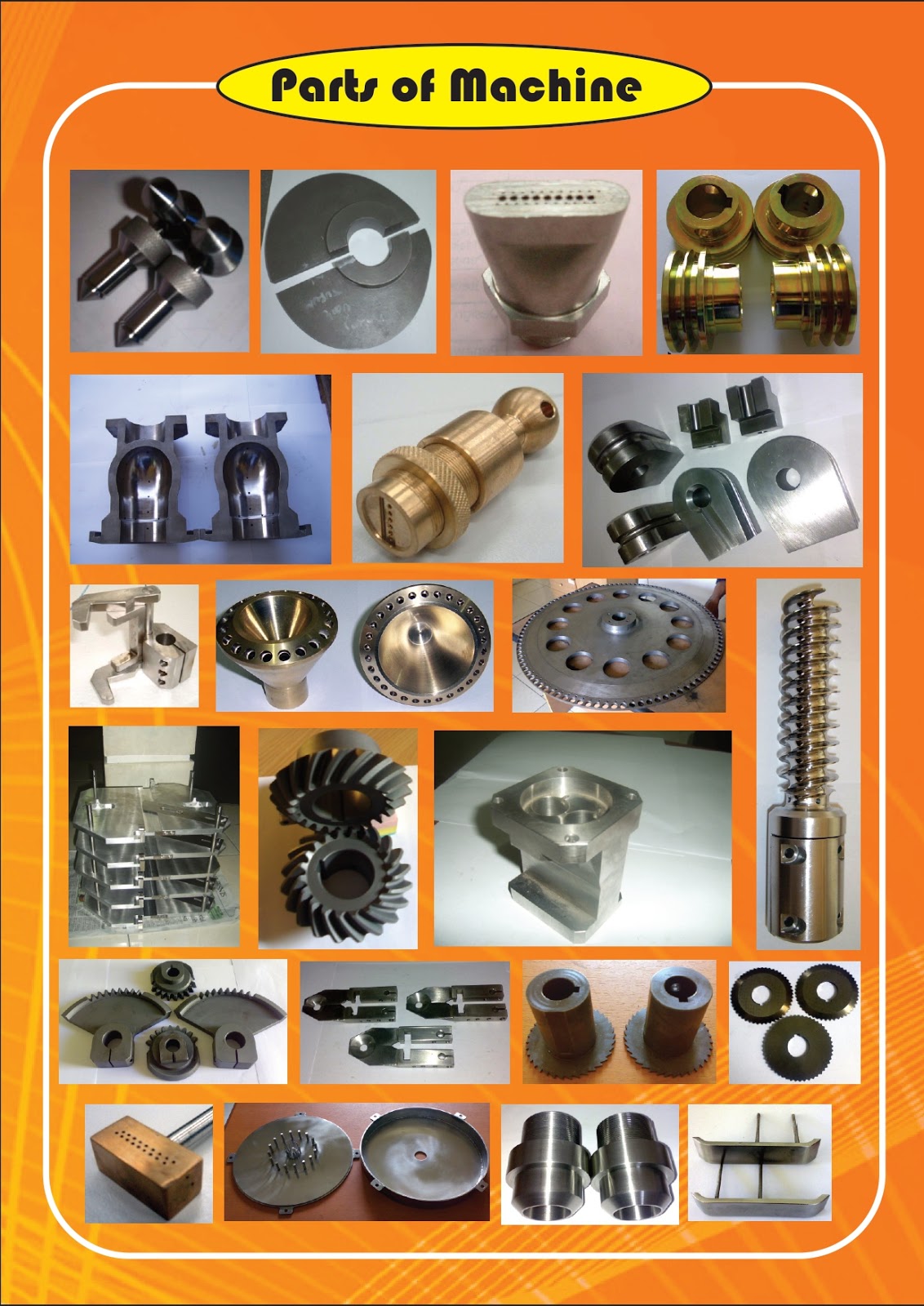 Parts of Machine - Mitrasukses Engineering Indonesia