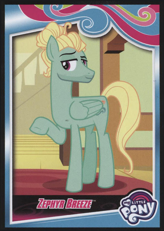 My Little Pony Zephyr Breeze Series 4 Trading Card | MLP Merch