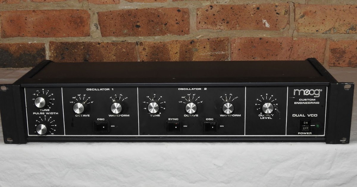 MATRIXSYNTH: Moog Custom Engineering Dual VCO