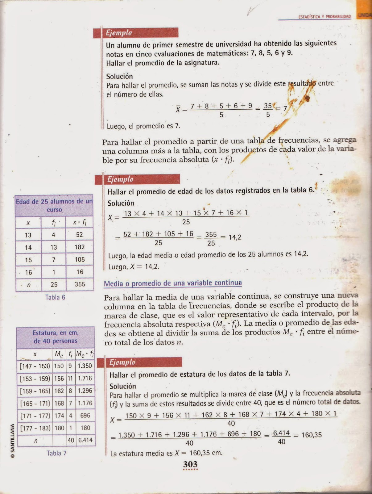 MATEMATICO: GRADO SEPTIMO: ESTADÍSTICA: EJEMPLOS PRÁCTICOS Y EJERCICIOS