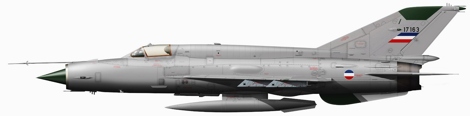 Kuzmodels Minicraft: Mikoyan Gurevich MiG-21bis Fishbed-L International ...
