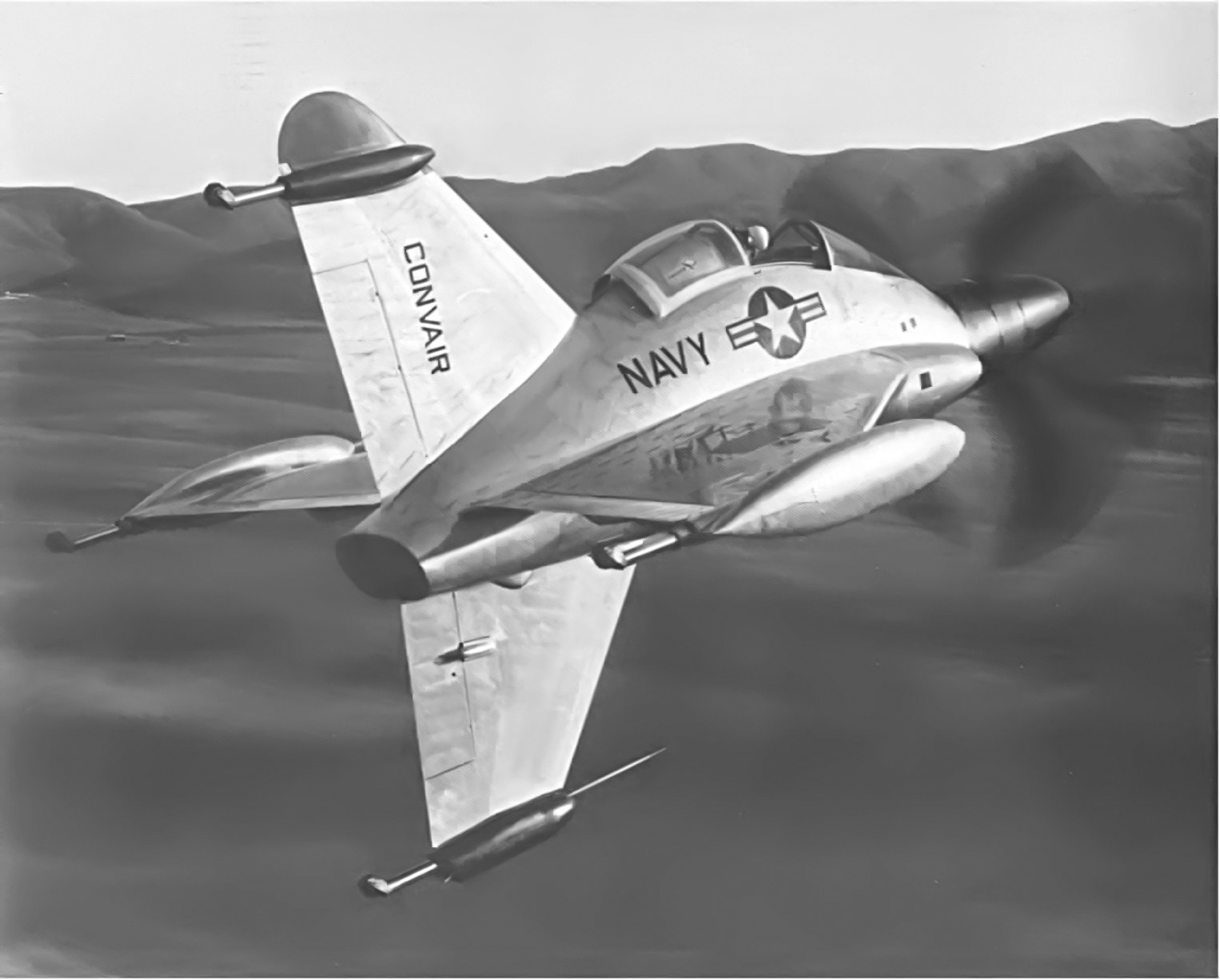 Lockheed XFV-1 "Salmon" / Convair XFY-1 "Pogo"