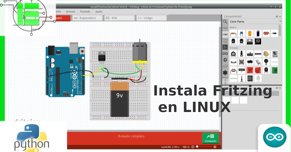 Entec Tutoriales: Como Instalar Fritzing en LINUX
