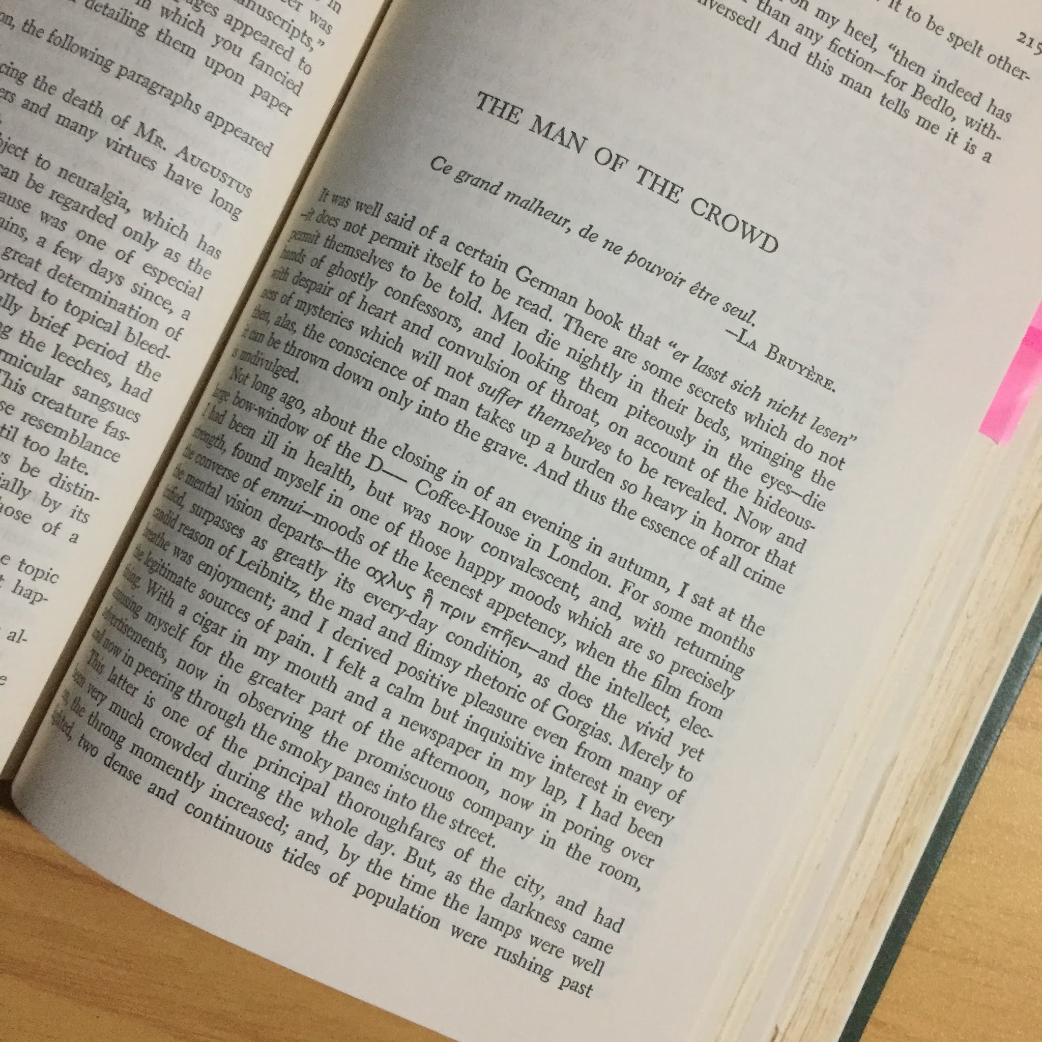 paperrona: The Man of the Crowd by Edgar Allan Poe