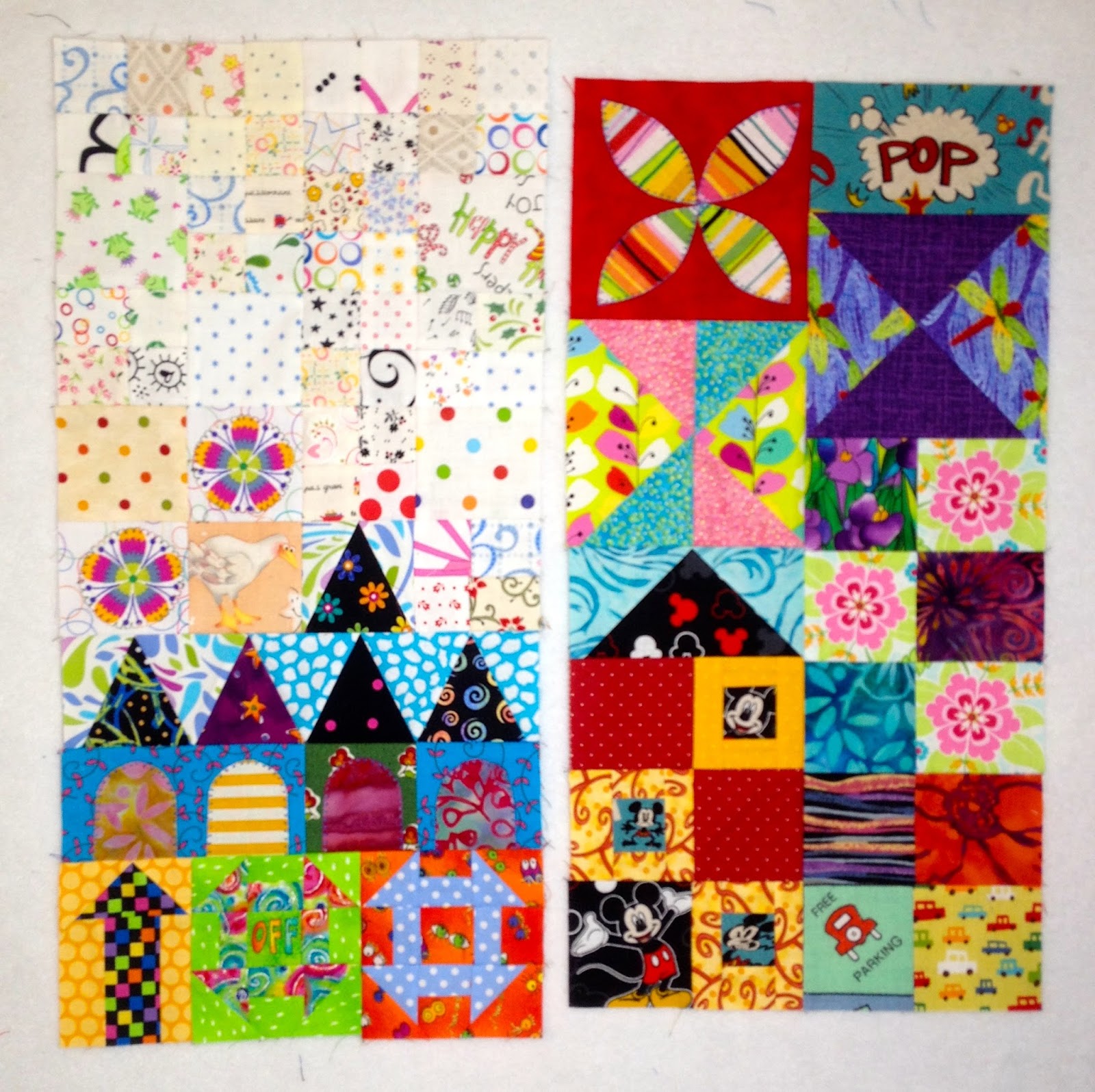 Susan's Quilt Creations: Parts 2 & 3: My Small World
