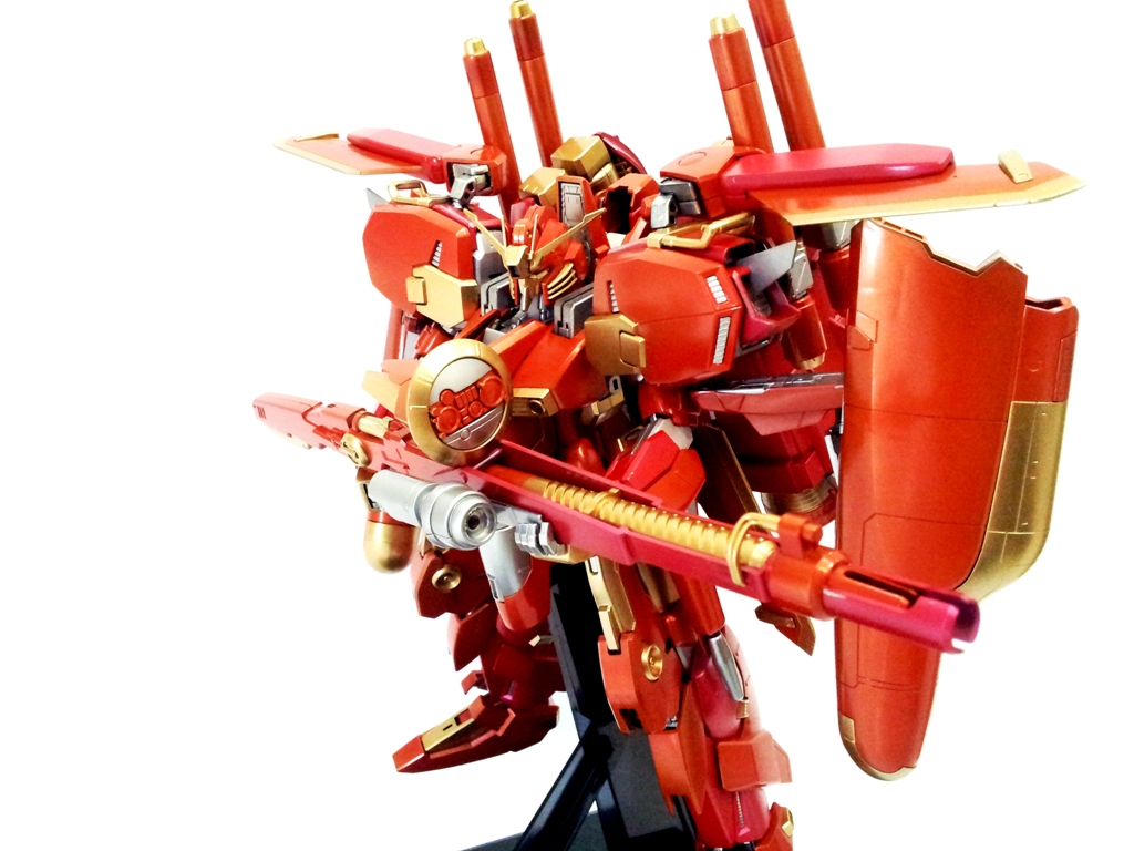 GUNDAM GUY: MG 1/100 EX-S Gundam [Red Army] - Painted Build
