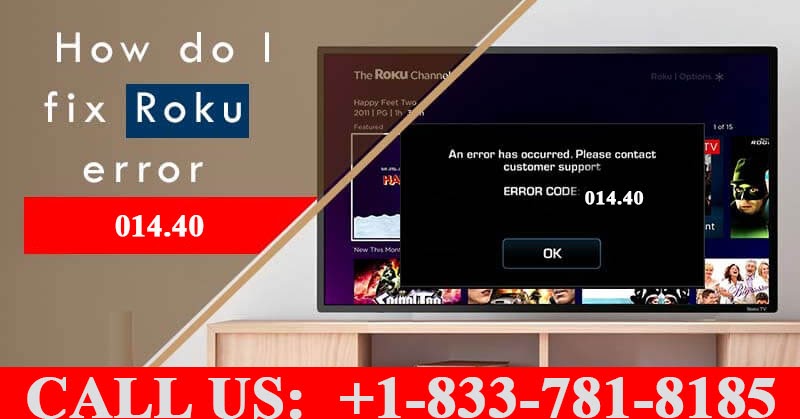Roku Error code 014.40