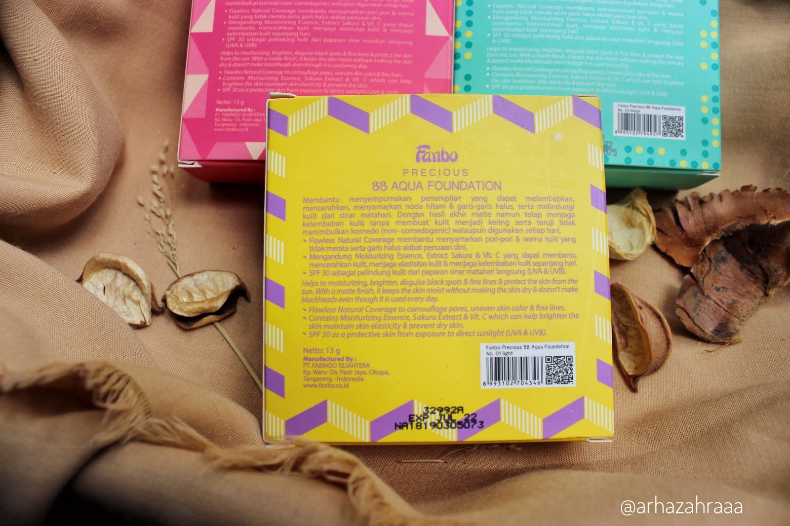 Zahra Tsabitah's Blog : [REVIEW] FANBO BB AQUA FOUNDATION CUSHION