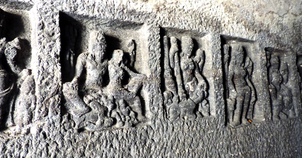 Just About Everything: Ancient Ellora Cave temples; Ravan Ki Khai (cave ...
