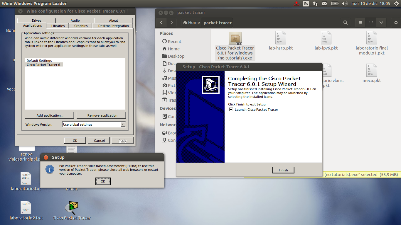 Como instalar Cisco Packet Tracer en Ubuntu ~ videoJuegos y Open Source