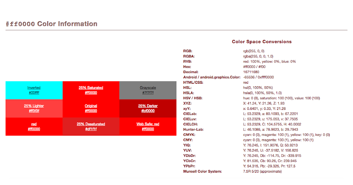 ROSSO FRAGOLA: Step 3 - Código del color