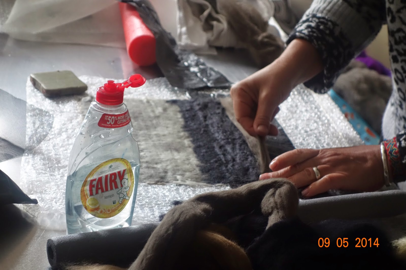 hippopip: felting workshop with Dagmar Binder
