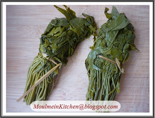 Moulmein Kitchen: Pickled leaves of Three-leaved caper salad recipe ...