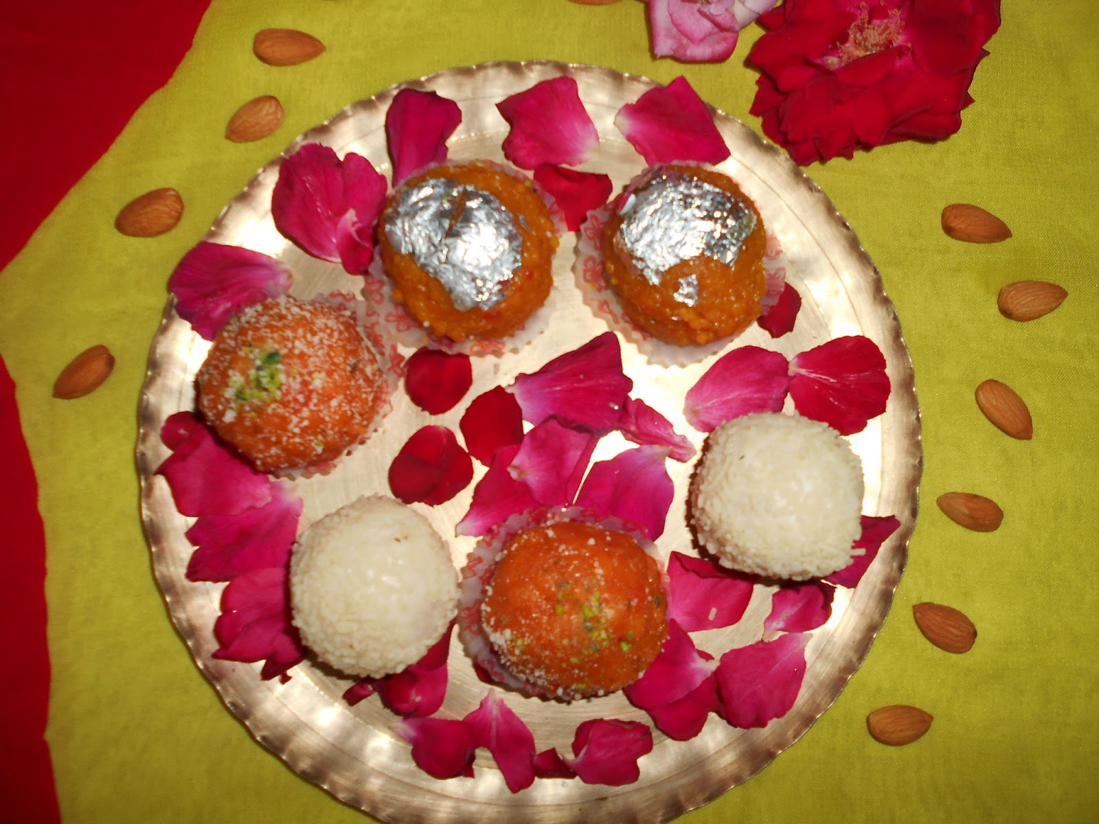 Paramita's Kitchen: Darbesh / Bengali Laddu / Darbesh Laddu ( Recipe ...