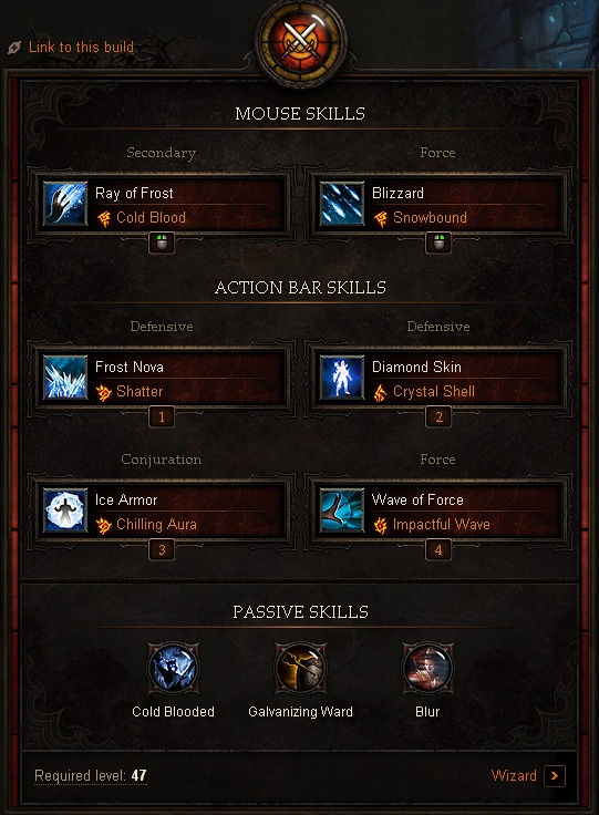 Warcraft Guide Center: DIABLO 3 WIZARD HARDCORE BUILD