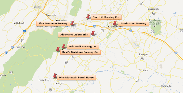 Inspirations From Inside a Mash Tun: The Brew Ridge Trail