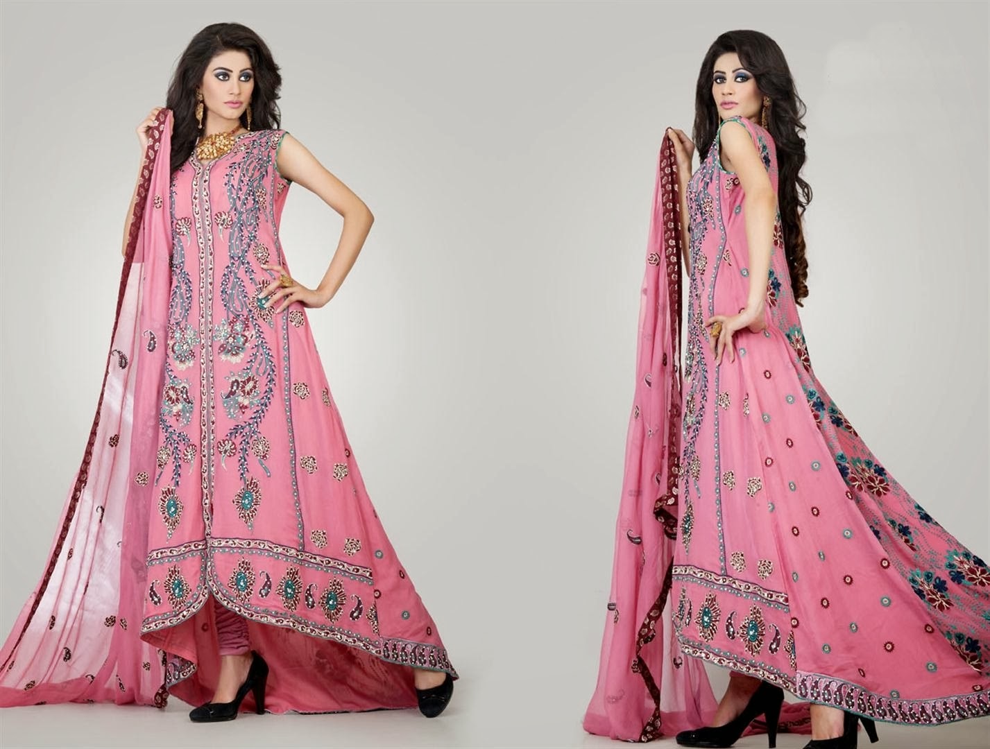 Fancy Farasha Designs for Evening Parties | Heavy Formal Farasha ...