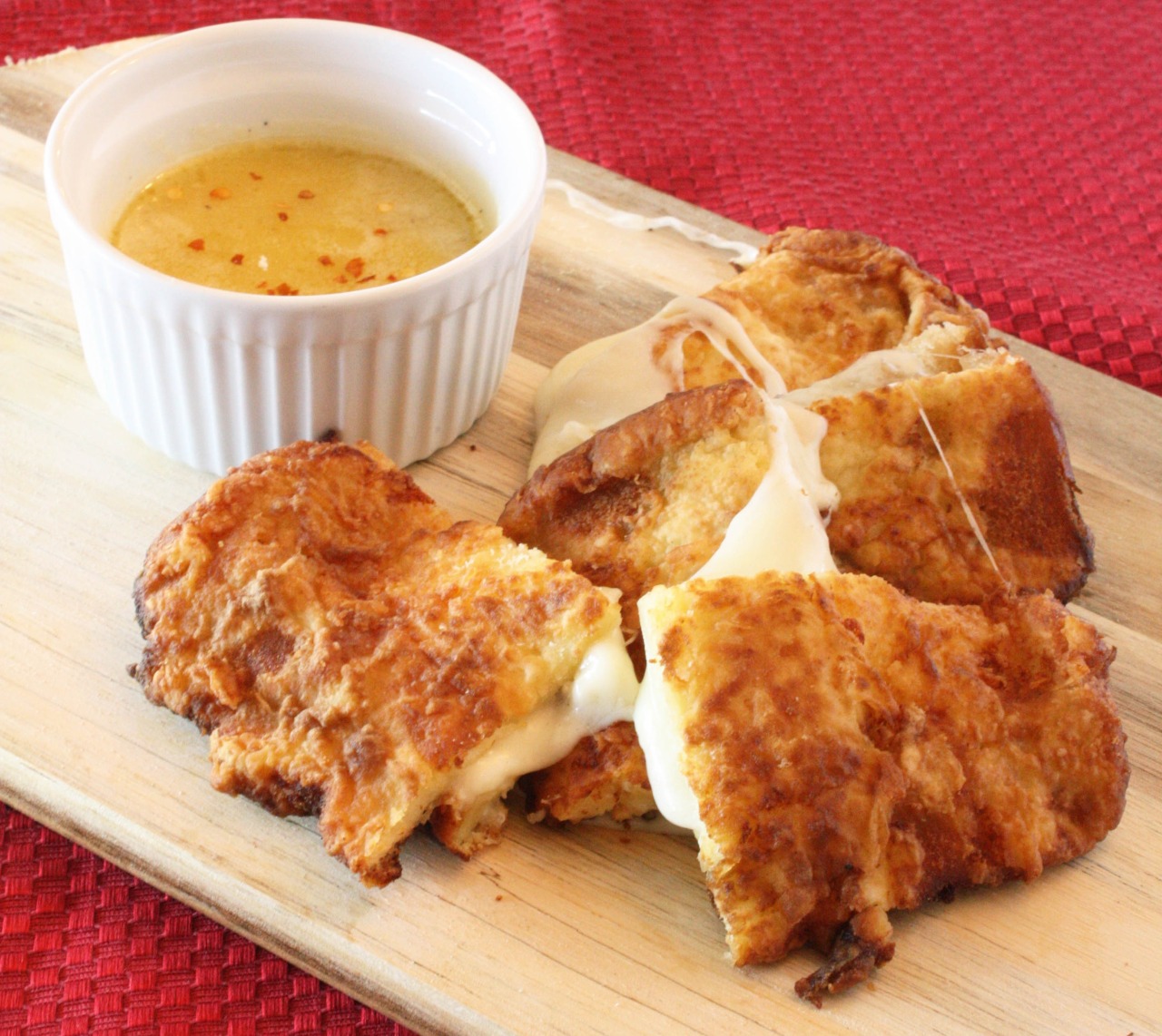 The White Lily: Fried Grilled Cheese