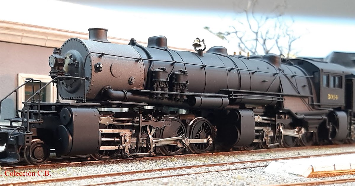 Taller RENVERA: ERIE Railroad 5014. TRIPLEX Locomotive. Baldwin 2-8-8-8-2