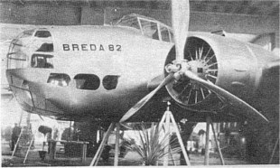 Italian Aircraft of WWII: BREDA Ba 82