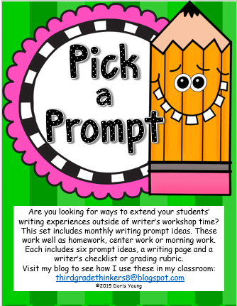 Live and Learn: Write On...Pick a Prompt Ideas