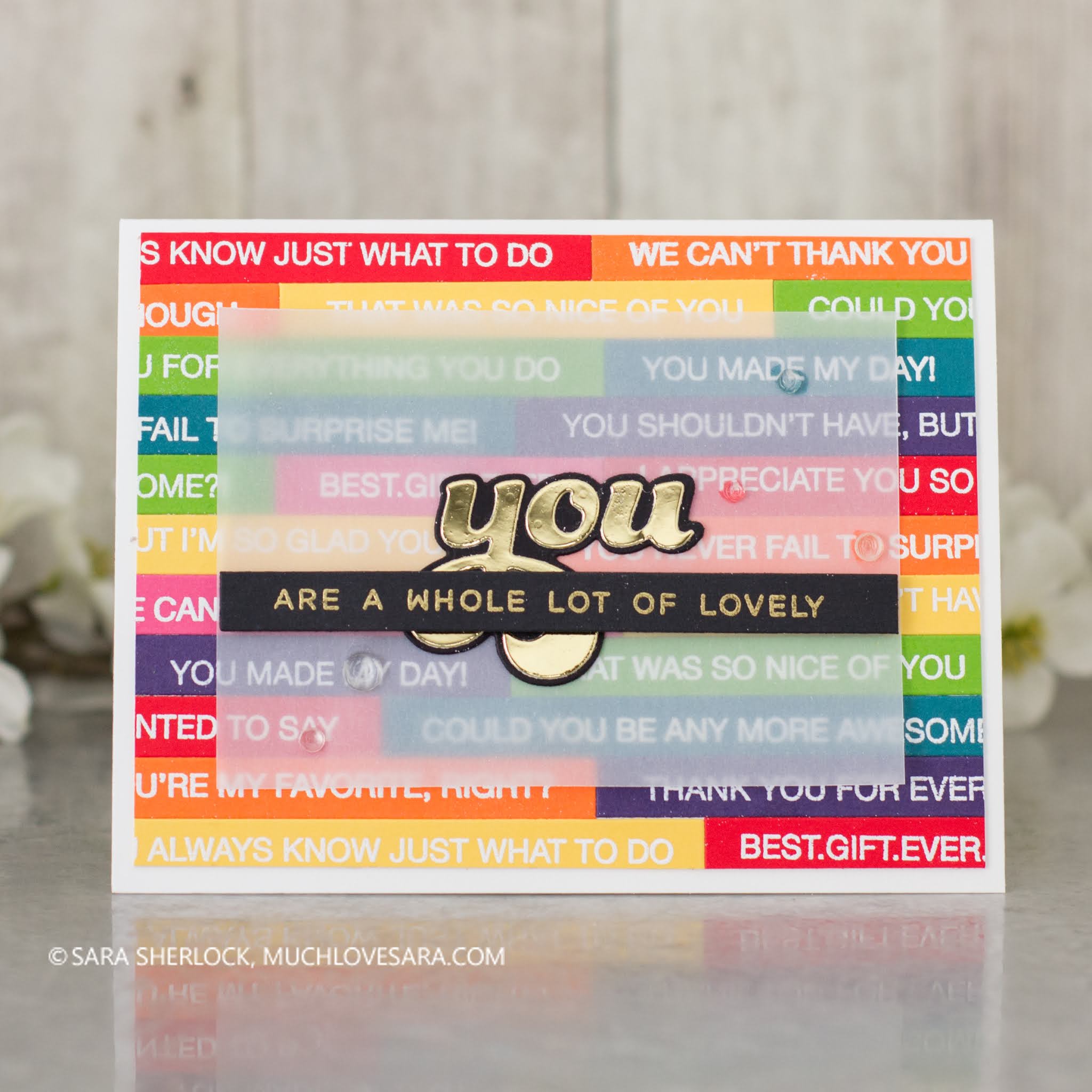 Much love, Sara | Cards & Paper projects made with love: Essentials by ...