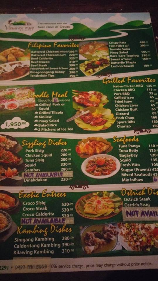 TOTz Adventure: Davao City : Vista View Restaurant (Hilltop)