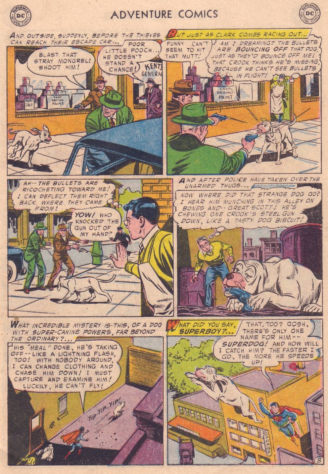 Days of Adventure: Adventure Comics # 210, March, 1955