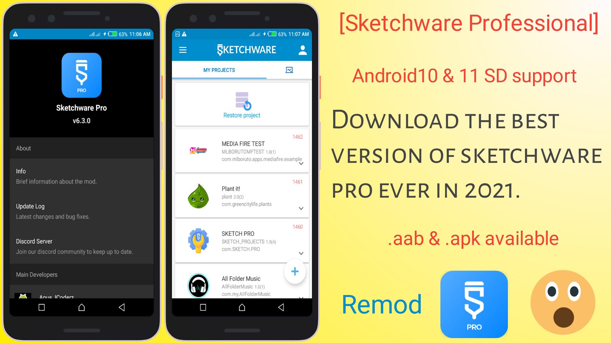 [Unofficial] Download the best version of sketchware pro ever in 2021.