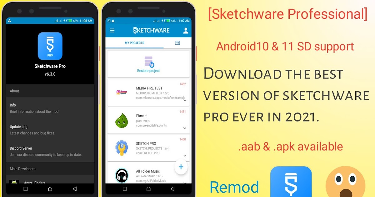 [Unofficial] Download the best version of sketchware pro ever in 2021.