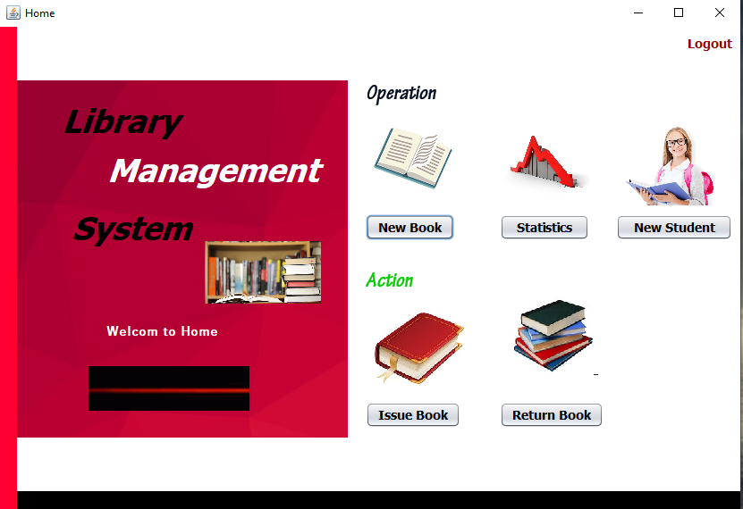 Library Desktop Application