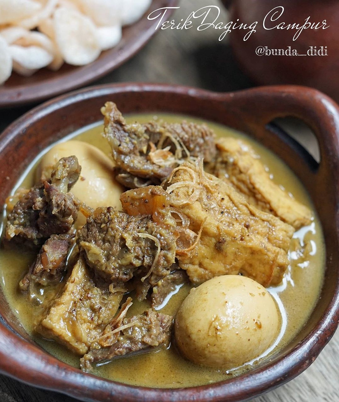 Diah Didi's Kitchen: Terik Daging Campur