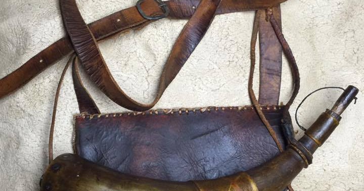 Contemporary Makers: Hunting Pouch anad Powder Horn Set by Lawrence ...