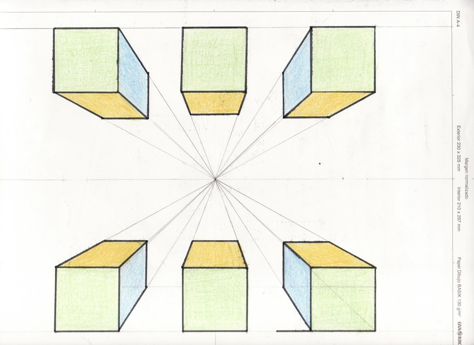 Como Dibujar Un Cubo En Perspectiva Oblicua Como Dibujar | My XXX Hot Girl