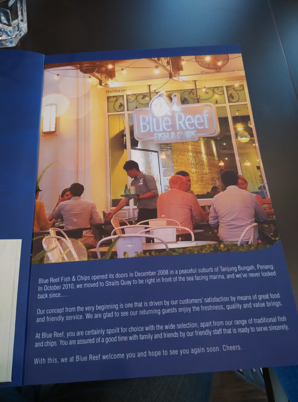 It's About Food!!: Blue Reef Fish & Chips @ Elit Avenue