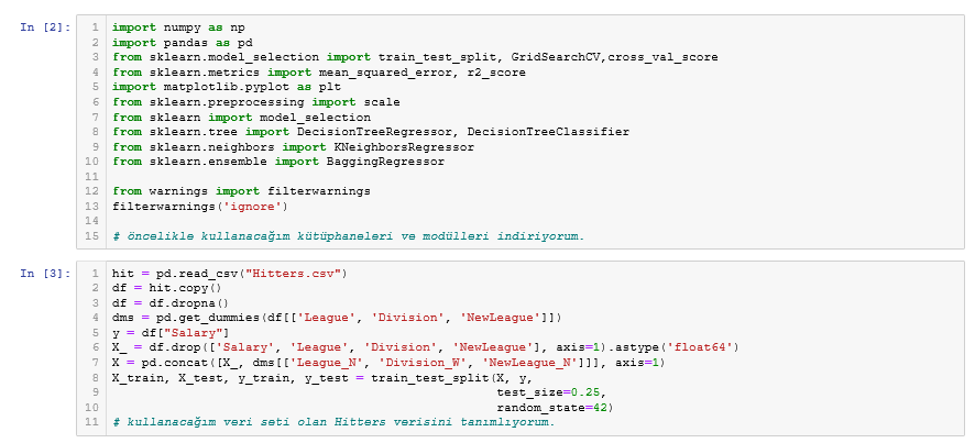 Python - KNN (Regresyon)