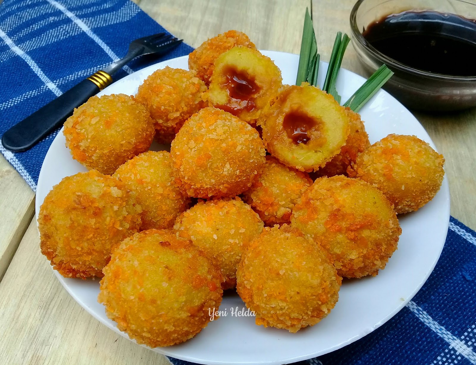 Bola-bola ubi kuning - Yeni helda.com