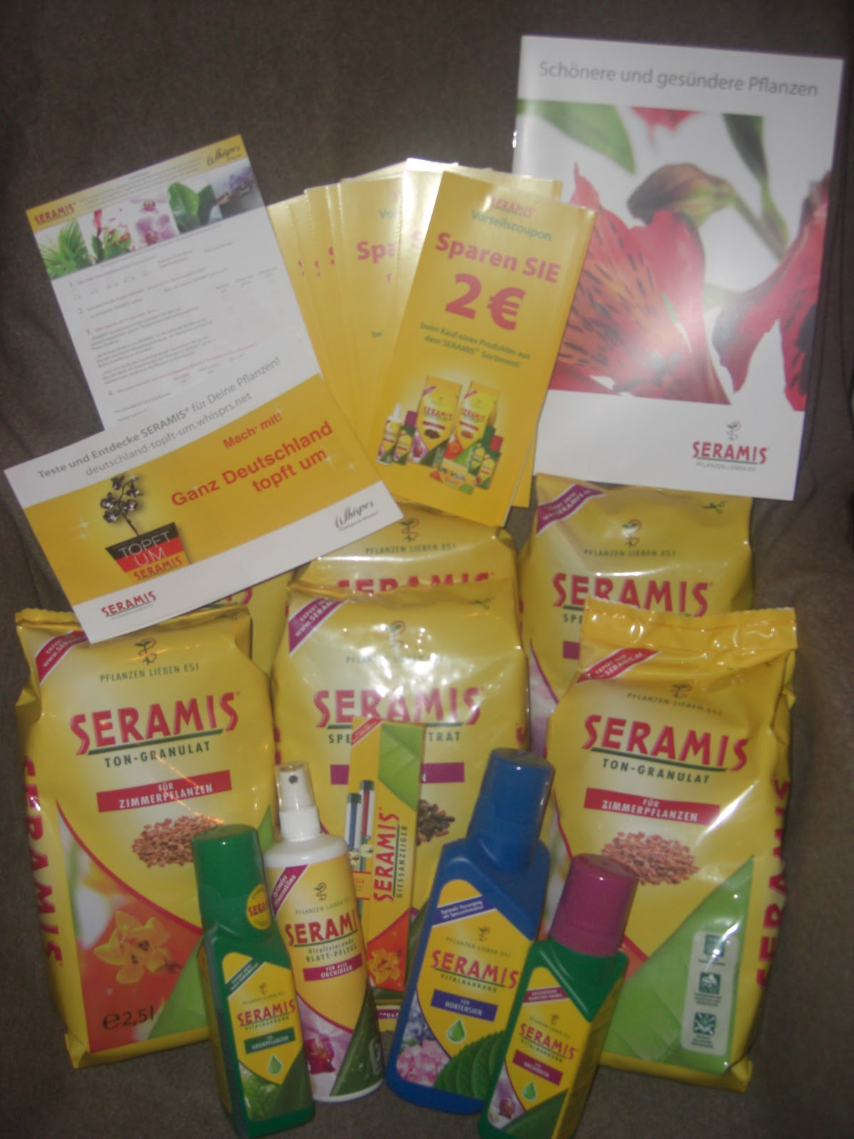 Anja's und Susi's Blog: Seramis für Orchideen und Grünpflanzen (whisprs ...