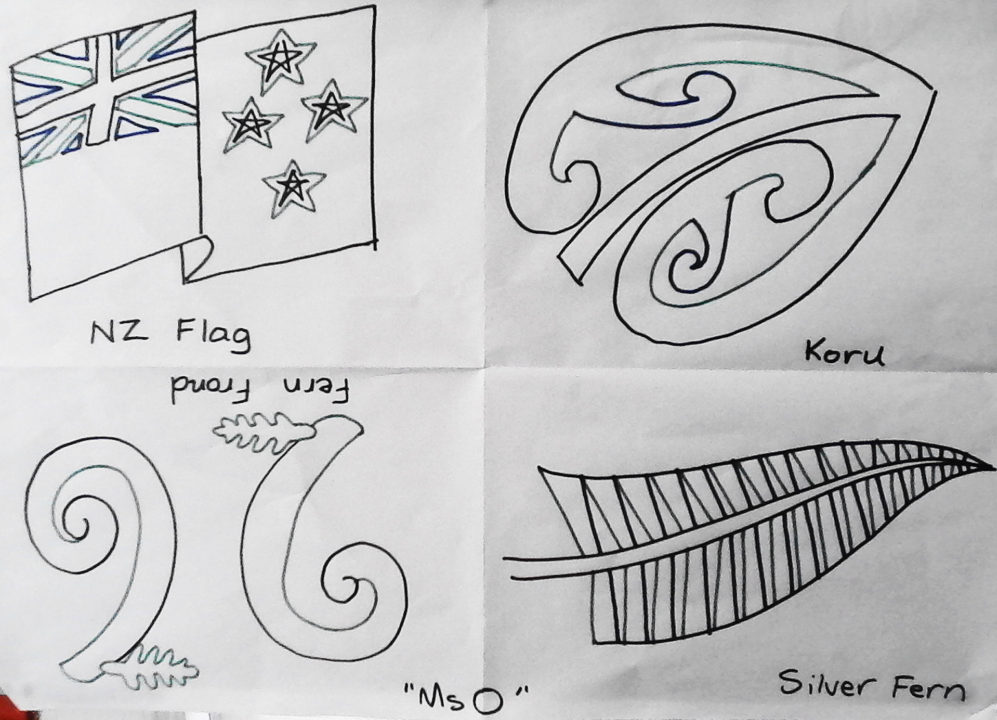 Whare Ako Whanaketanga: Creating: Kiwiana Visual Art