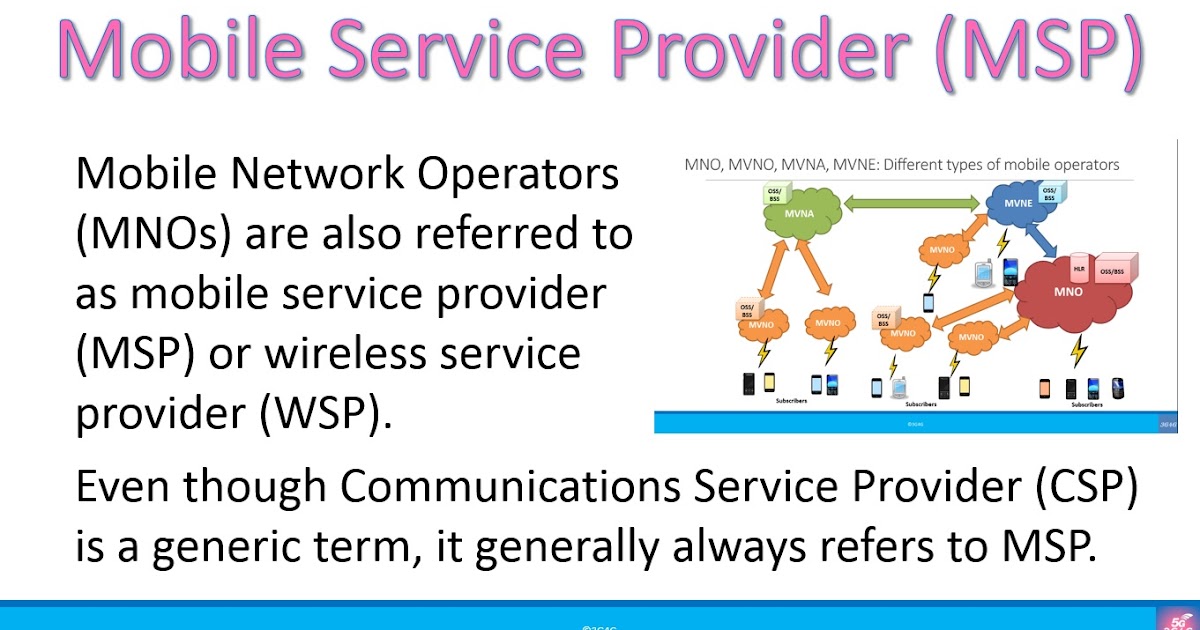 Different Types Of Service Providers