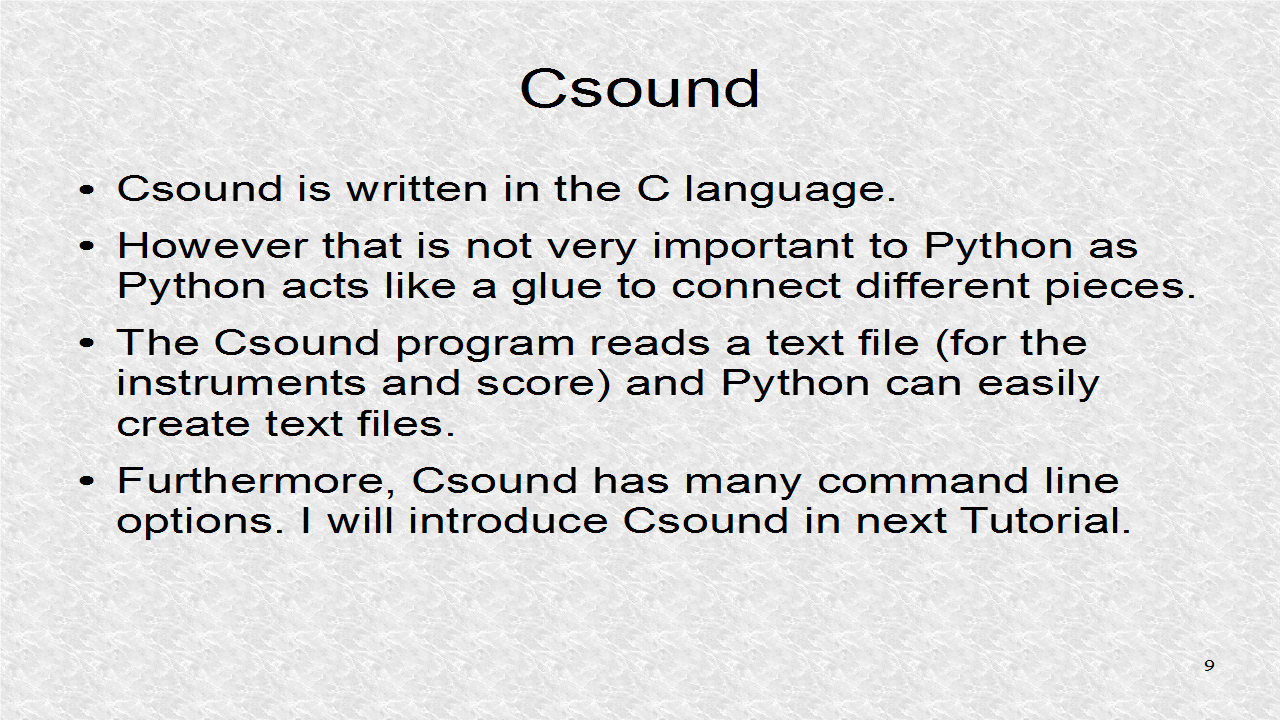 Audio Programming In Python: 5. Writing a Wav File - 2