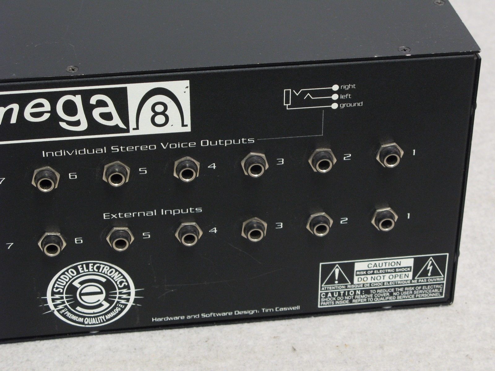 MATRIXSYNTH: Studio Electronics Omega 8, Eight Voice Analog Synthesizer ...